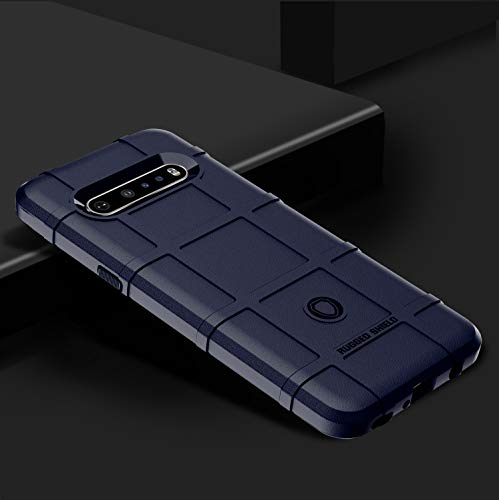 Asuwish Phone Case for LG V60 ThinQ V60ThinQ 5G G9 Thin Q with Tempered Glass Screen Protector Cover and Cell Accessories Rugged Hybrid Protective Hard Mobile LGV60 V 60 60ThinQ 60V Women Men Blue