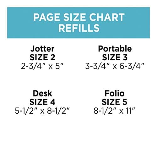 2021 Daily & Monthly Planner Refill by AT-A-GLANCE, 3-3/4" x 6-3/4", Size 3, Two Page per Day, Seascapes (371-225-21)