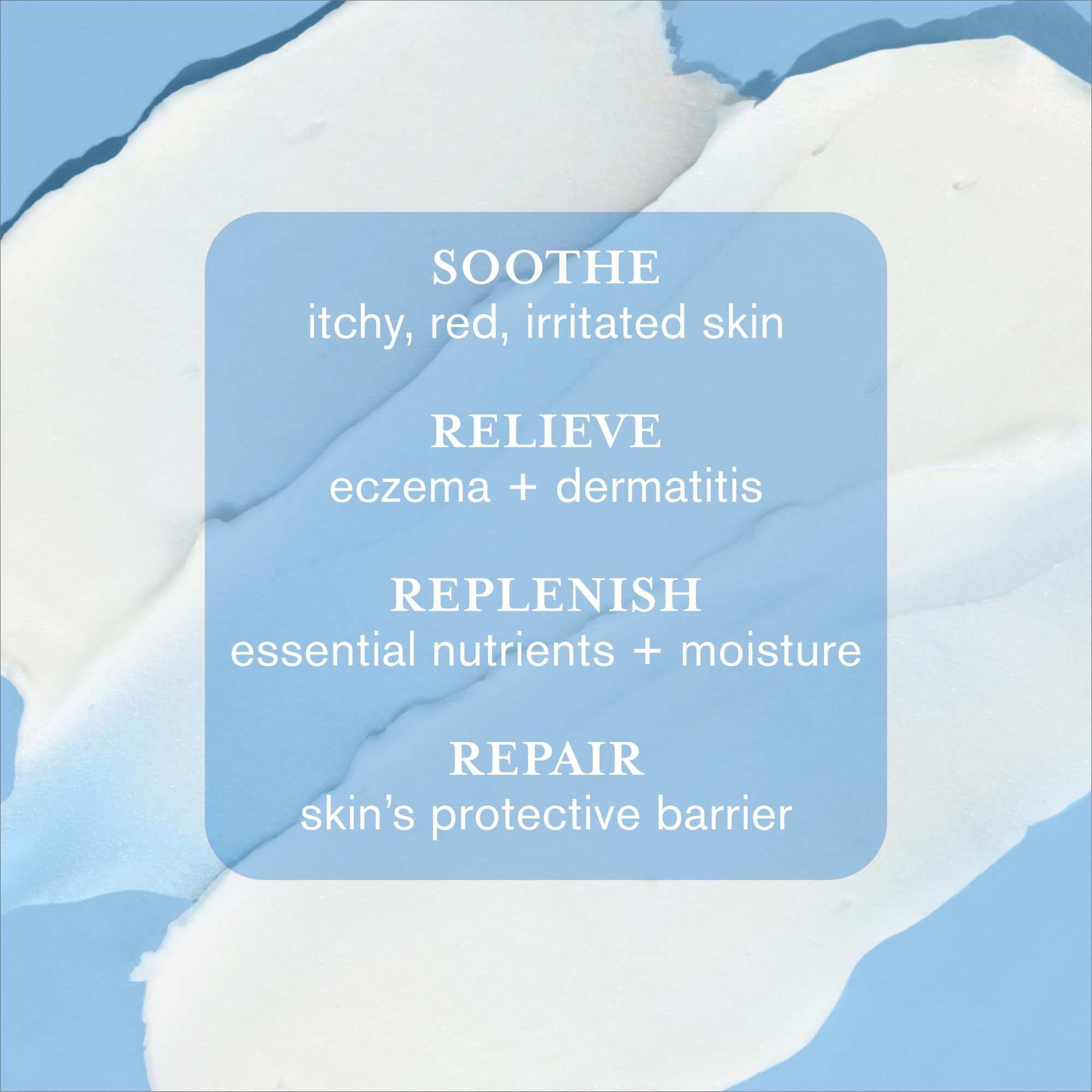DERMAdoctor Calm Cool + Corrected Clinical Hydra Repair Cream for Face and Body with 1% Colloidal Oatmeal, Moisturizing Skin Repair for Dry, Eczema & Dermatitis Relief + Anti Itch - 6 oz