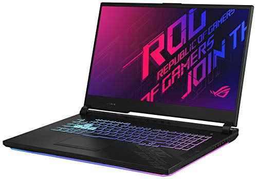 ASUS ROG Strix G17 17.3" Full HD 120Hz Gaming Notebook Computer, Intel Core i7-10750H 2.6GHz, 8GB RAM, 512GB SSD, NVIDIA GeForce GTX 1660 Ti 6GB, Windows 10 Home, Black