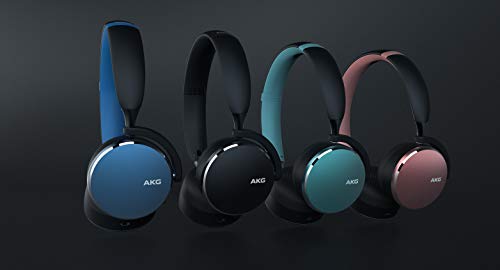 AKG Y500 On-Ear Foldable Wireless Bluetooth Headphones - Pink (US Version)