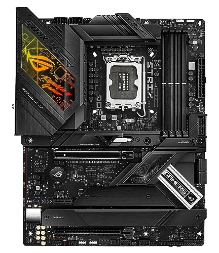 ASUS ROG STRIX Z790-H Gaming (WiFi 6E)LGA 1700(IntelÂŽ12&13th Gen)ATX gaming motherboard(DDR5 -7800 MT/s, PCIe 5.0 x16 with Q-Release,4xPCIe 4.0 M.2 slots,USB 3.2 Gen 2x2 Type-CÂŽ,front-panel connector)