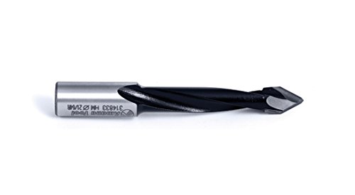 Amana Tool - 314005 Carbide Tipped Through-Hole Boring Bit R/H 5mm Dia x 70mm Long x 10mm