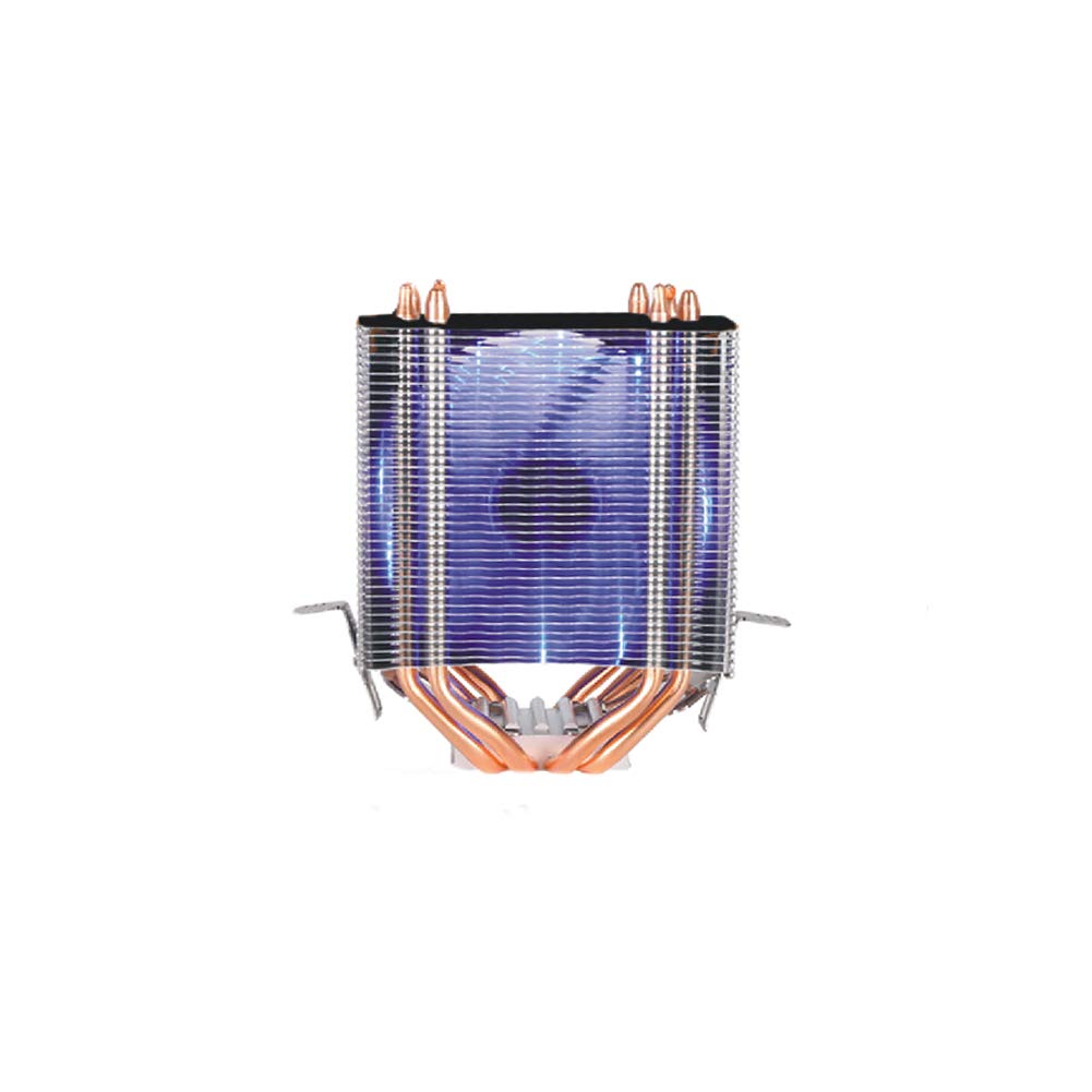CPU Cooler LED Fan CPU Cooler Dual Fan PC Heatsink, Outstanding Cooling Performance