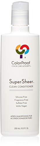 ColorProof SuperSheer Clean Conditioner, 8.5 Fl Oz Fragrance-Free, Color-Safe, Vegan, Sulfate-Free, Silicone-Free, Unisex - Professional Hair