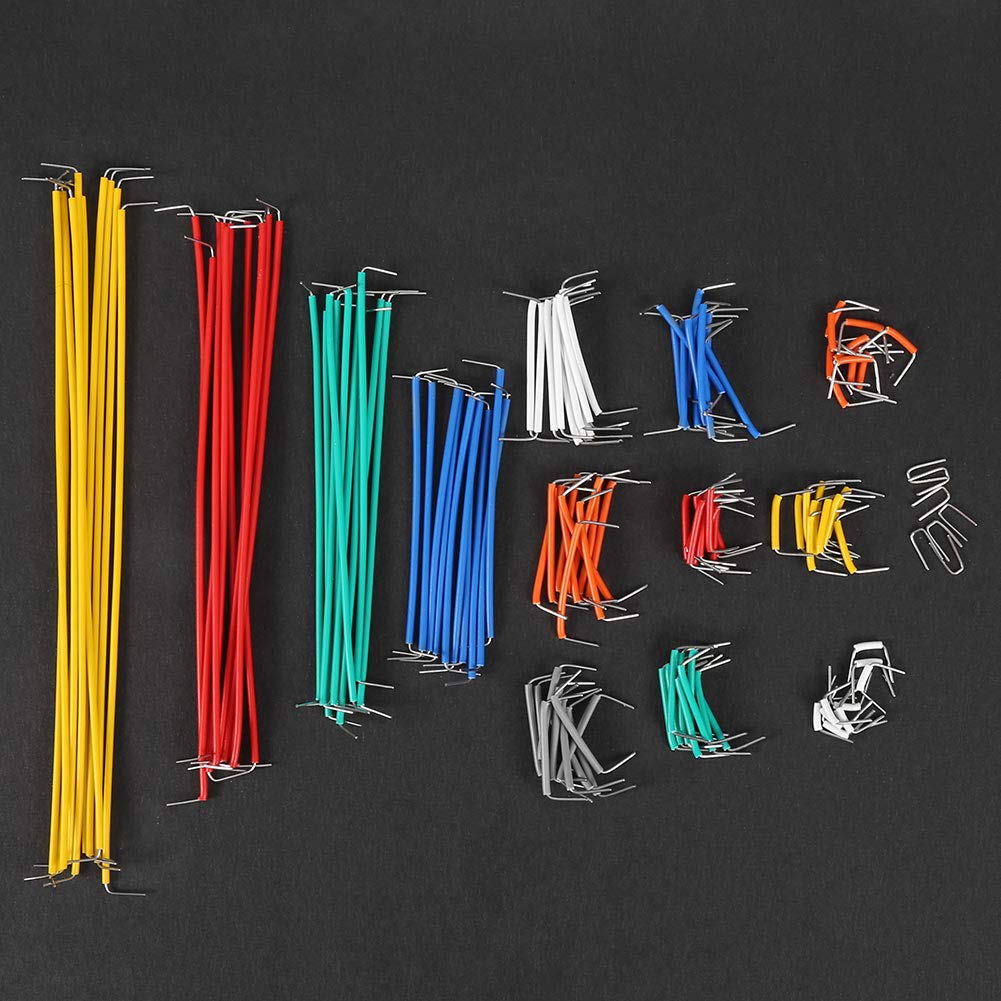 Preformed Jumper Wire, Wide Application Breadboard Jumper, Convenient for Store and Fetch for Prototyping Use.