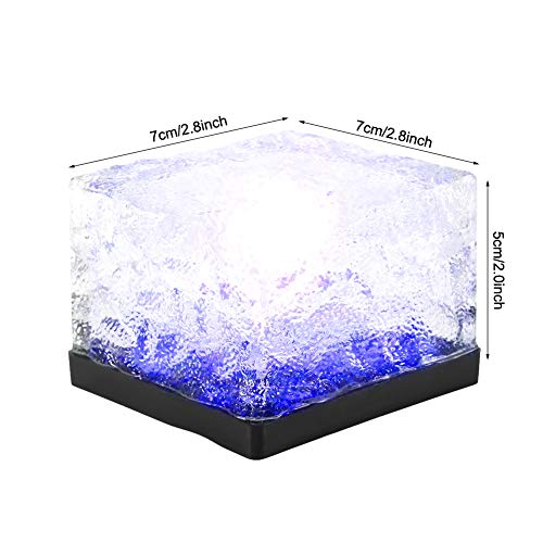 Aqur2020 LED Buried Lamp, Garden Blue Light Buried Lamp, Fashionable for Park Landscape Courtyard Home