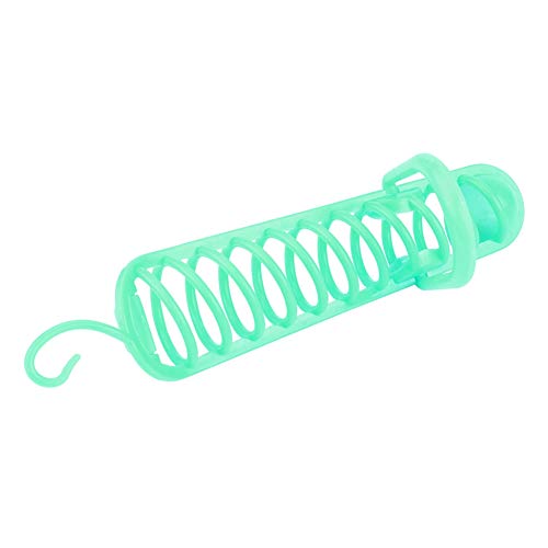 Antilog Parrots Feeder,Parrots Feeder Basket Plastic Food Fruit Feeding Perch Stand Holder for Pet Bird Supplies(Green)