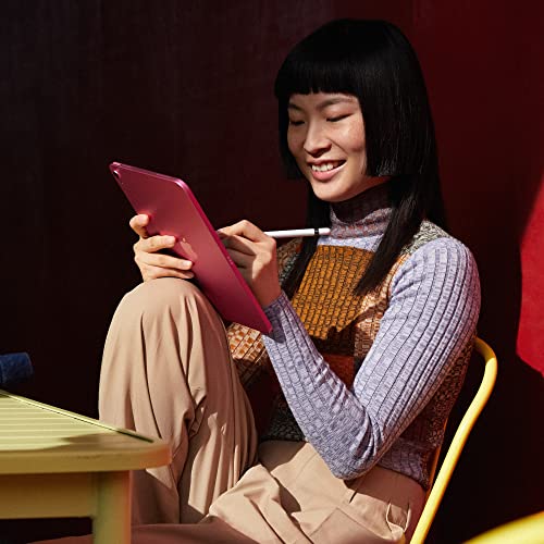 Apple iPad (10th Generation): with A14 Bionic chip, 10.9-inch Liquid Retina Display, 64GB, Wi-Fi 6, 12MP front/12MP Back Camera, Touch ID, All-Day Battery Life – Pink