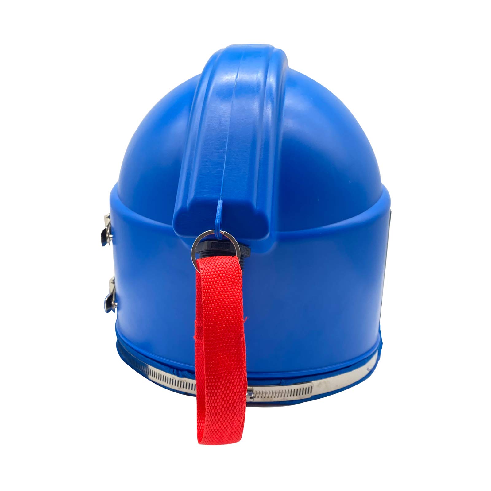 Sandblaster Helmet Safe Air Feed Sandblast Helmet with Shoulder Protective Sand Blast Hood Protector for Sandblasting Equipped with A Sandblaster Thermostat