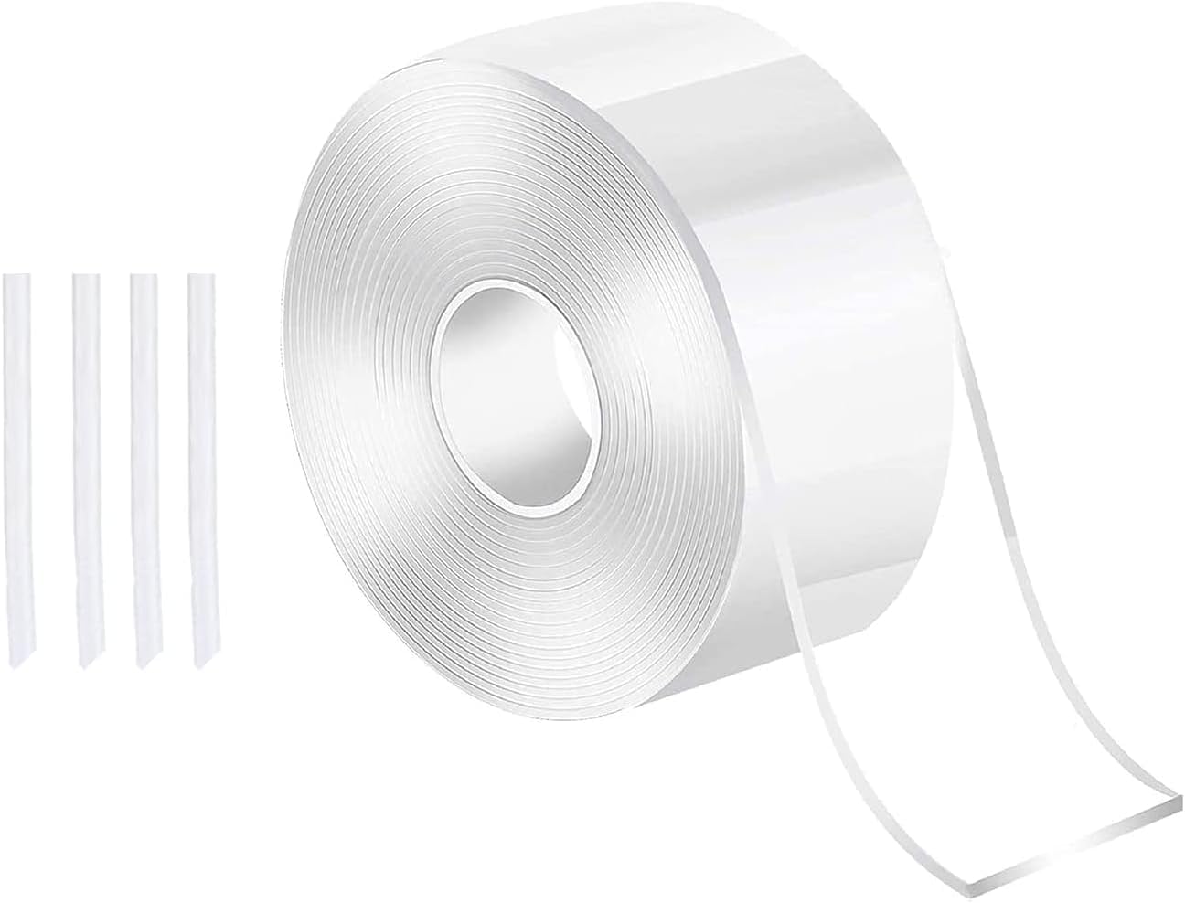 2Pcs Transparent Creative Nano Tape Bubbles, DIY Multiple Play Methods Intellectual Development Nano Tape Kneading Toys, Double Sided Nano Tape Elastic Bubble DIY Craft Kit, Party Supplies, Bubbles