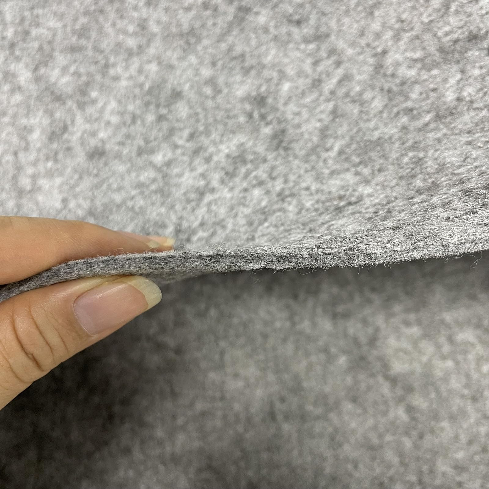 39" x 36" Black Stiff Felt Craft Felt Nonwoven Fabric (3mm Thick) for Sewing DIY Home Decoration
