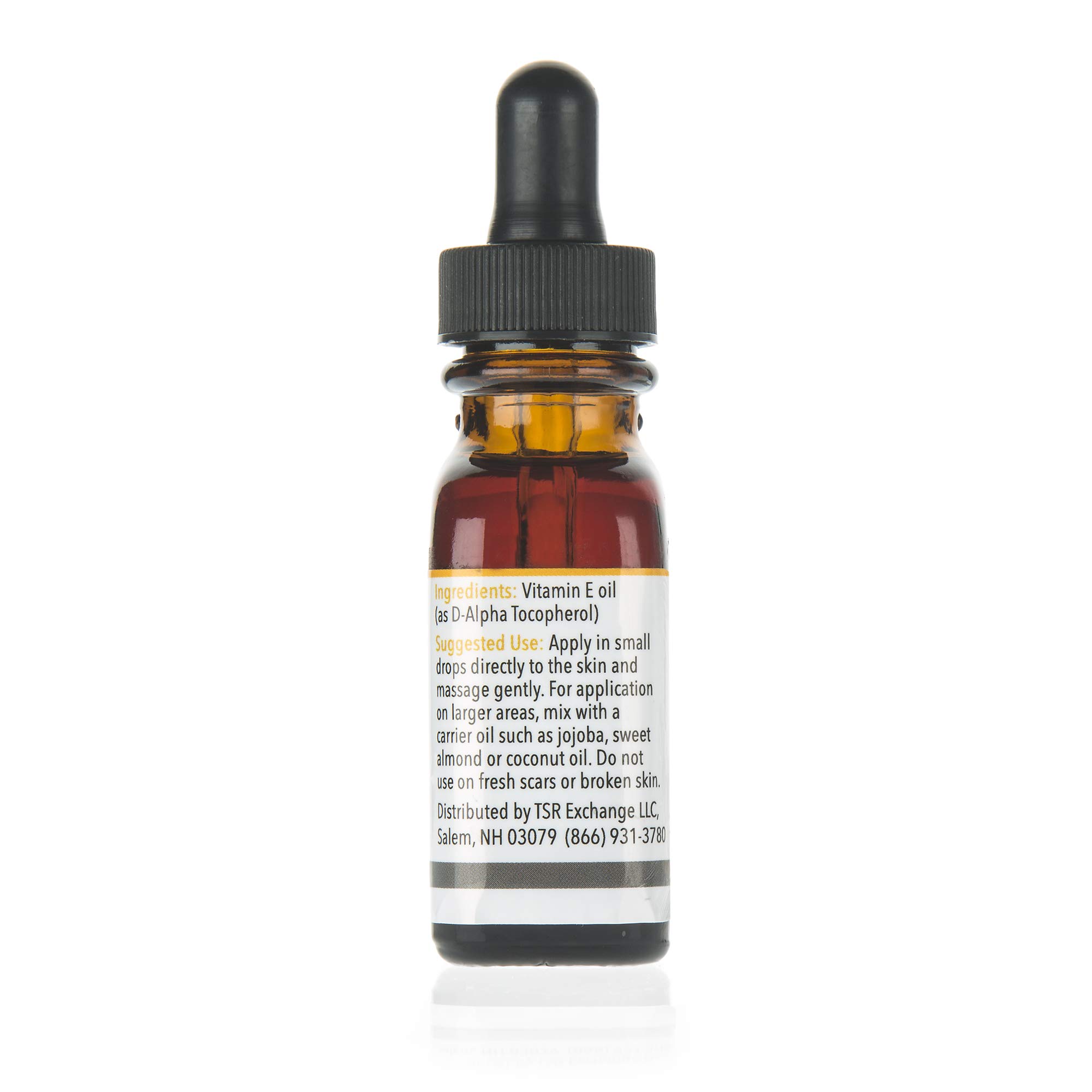 Bos Essentials Natural Vitamin E Oil (>90% D-Alpha Tocopherol) | Pure & Undiluted Oil | Diminishes The Appearance of Scars, Wrinkles, & Other Skin Abnormalities | Non-GMO