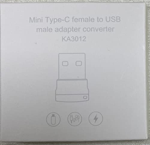 TargetGo USB Type C to USB A Male Adapter, 4-Pack, Blue