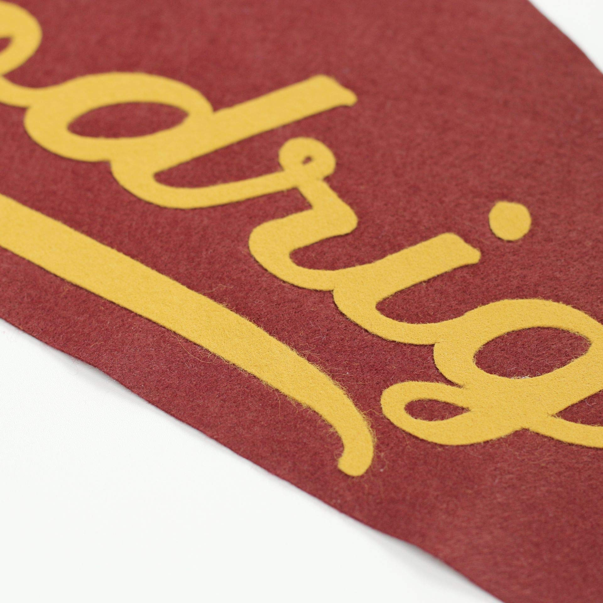 Lulu's Playhouse Custom Felt Name Pennant Flag - Personalized Banner Sign Wall Decor Kids Room Nursery