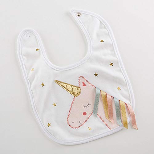 Baby Aspen Simply Enchanted Unicorn 5-Piece Welcome Home Gift Set, Light & Dark Pink/White/Aqua/Gold