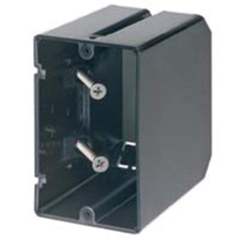 Arlington One Box F101 Non-Metallic Outlet Box, 22.5 cu-in, 1 Gang