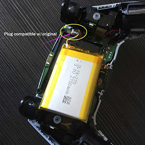 AOLIKES PS5 Controller Battery, 3.7v 2700mAh Battery Replacement for Sony Playstation 5 Dualsense Wireless Controller CFI-ZCT1W Battery Upgrade Original LIP1708 PS5 Battery Pack