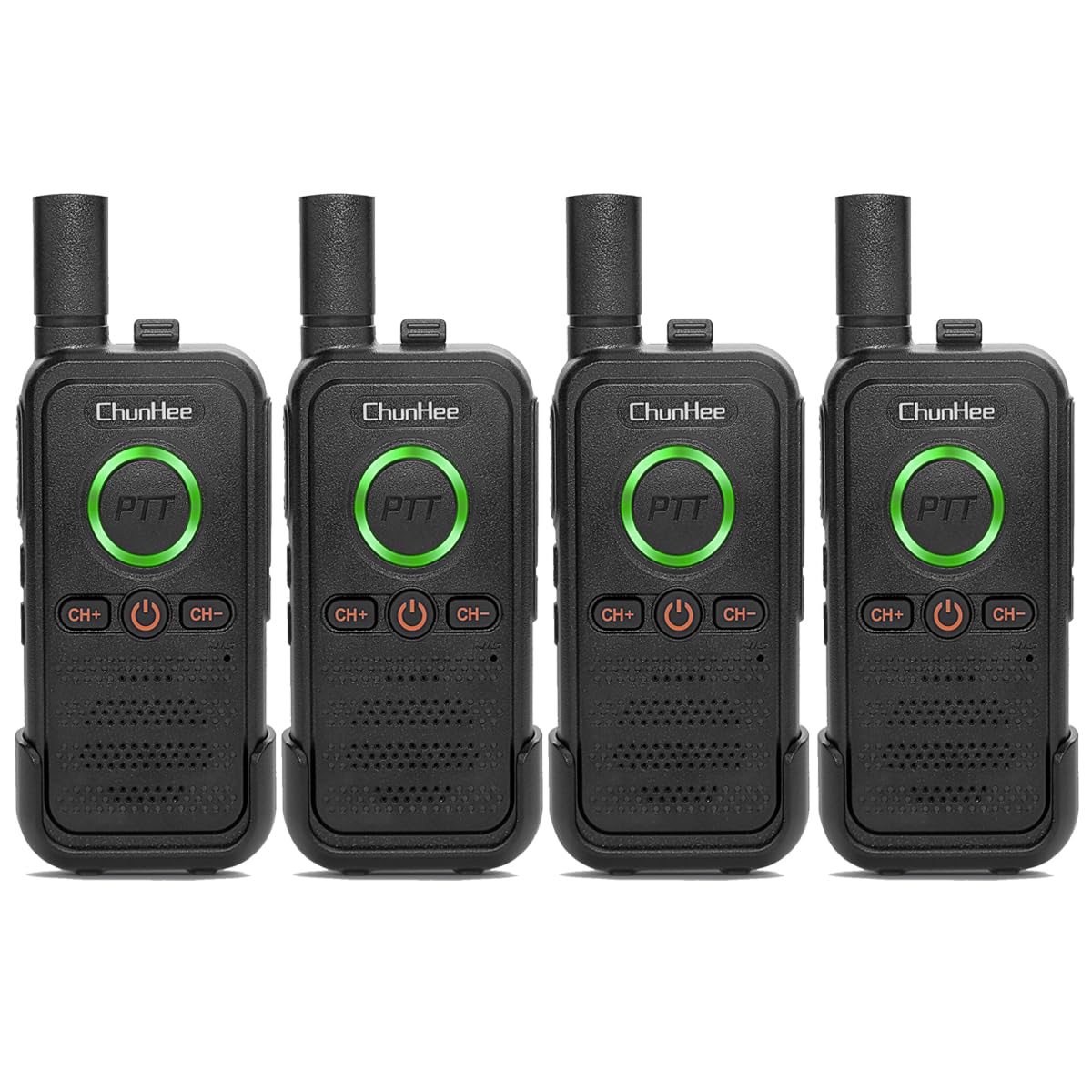 ChunHee Intercoms Wireless for Home- Wireless Intercom System for Elderly/Kids, Home Intercom System Room to Room Communication, 1.5 Miles Long Range Intercom System for Office/Camping/Hiking 4 Pcs