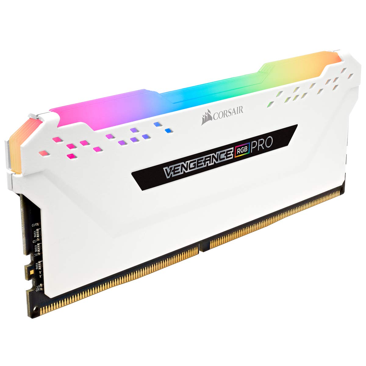 CORSAIR Vengeance RGB PRO 32GB (2x16GB) DDR4 2666 (PC4-21300) C16 Desktop Memory – White