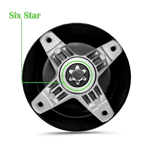 918-04822B Spindle Assembly Fit for 42" Lawn Mower, Deck Spindle for Cub-Cadet LTX1040 Craftsman LT2000 Troy Bilt Pony Bronco Deck Tractor Riding Mowers, Replace 918-04822A 618-04822