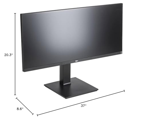 LG 34” 34BN670-B IPS FHD UltraWide™ Monitor (2560x1080) with 21:9 Aspect Ratio, VESA DisplayHDR™ 400, AMD FreeSync™, MaxxAudio®, Dynamic Action Sync, Black