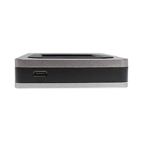 DataLocker DL4 FE 2 TB Password Protected Hardware Encrypted HDD, Easy Screen Guided Use, AES 256, IP64 Dust, TAA Compliant Trusted Supply Chain, OS Independent, USB-C/USB-A