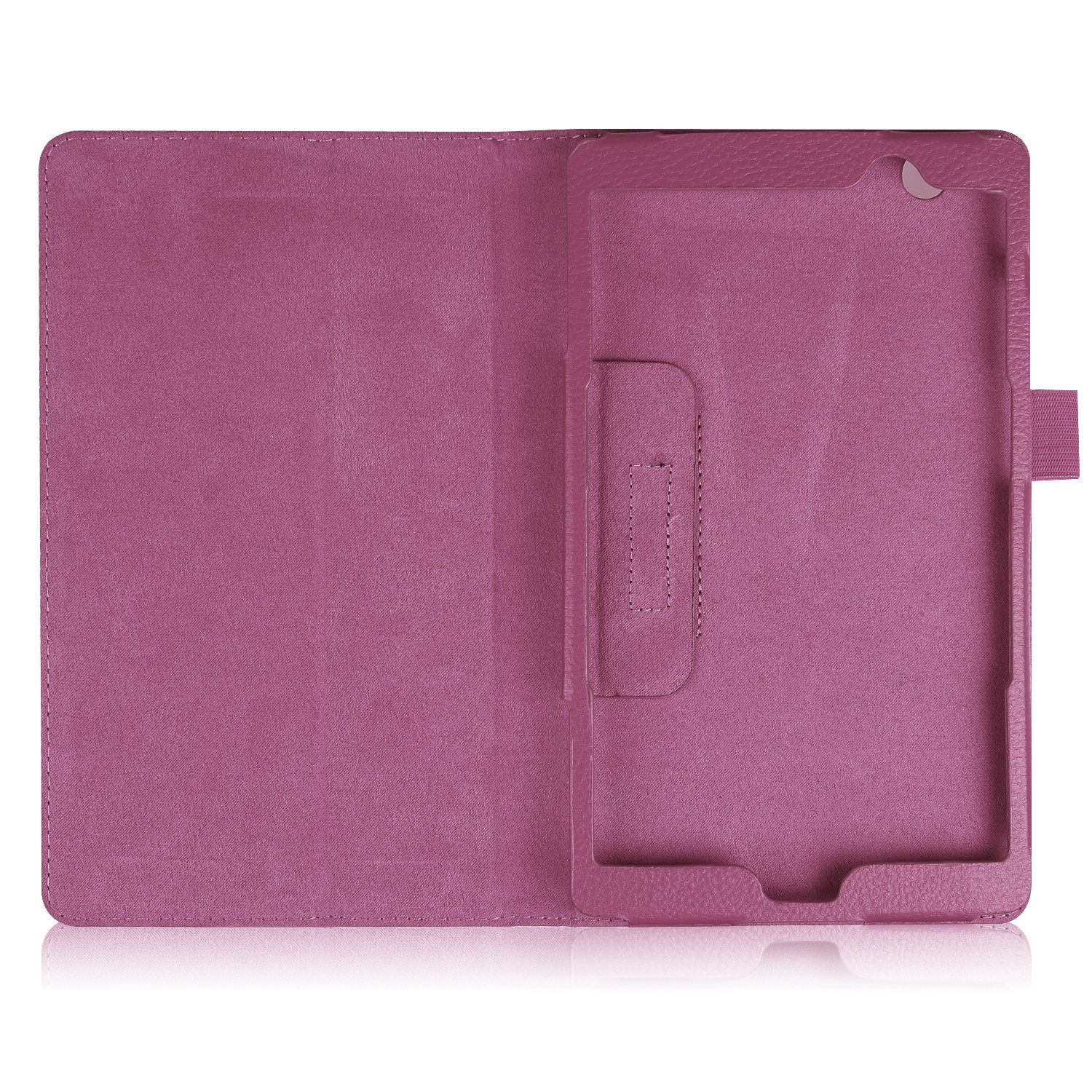 Asng LG G Pad X 8.0 / G Pad III 8.0 Case - Slim Folding Stand Cover Smart Case for LG G Pad X 8.0 (V521) / AT&T (V520) / LG G Pad III 8.0 (V525) 8-Inch Tablet (Purple)