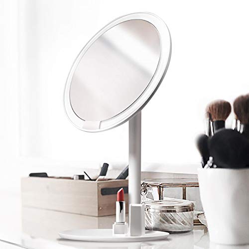 FQYYDD Illuminated Makeup Mirror Hd Makeup Mirror With Lamp Usb Charging Adjustable