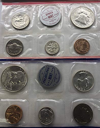 1959 P D Silver US Mint Set Comes in Original US mint packaging Uncirculated