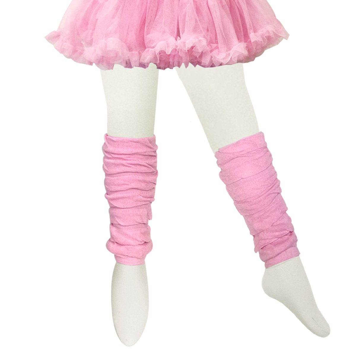 Bowbear Little Girls Layered Ruffles Leg Warmer, Black