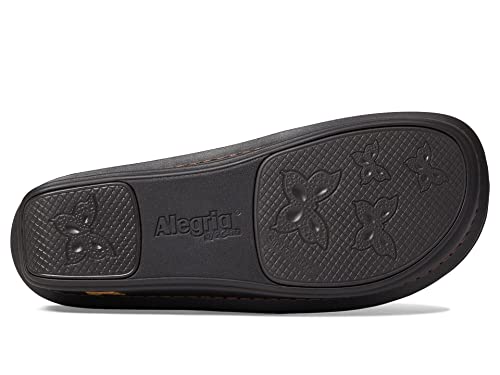 Alegria Women's Deliah Delicut Tawny Leather Shoes 8-8.5 M US