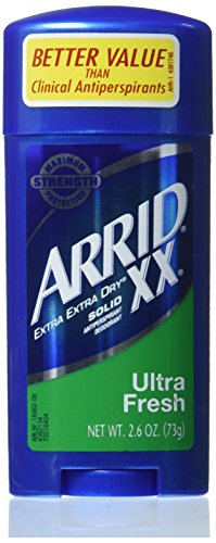 Arrid Xx Solid Antiperspirant Deodorant Ultra Fresh 2.6 Oz (6 Pack)