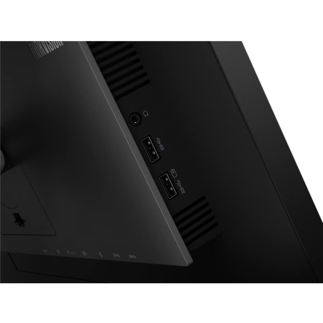 Lenovo ThinkVision P24h-2L 23.8" WQHD WLED LCD Monitor - 16:9 - Raven Black