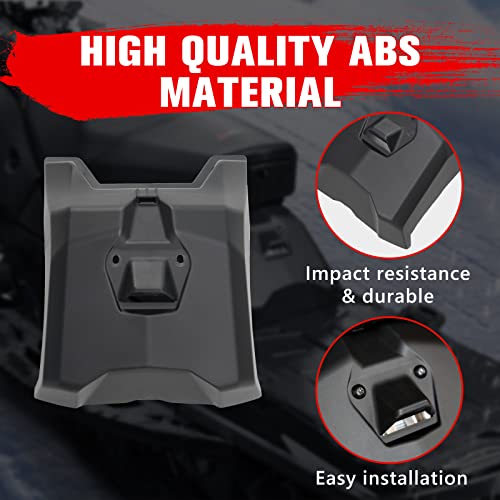 A & UTV PRO Snowmobile Low Profile Battery Compartment Cover Compatible with Ski-Doo Rev Gen4 Freeride Summit Accessories, Replace OEM # 860201505, Black, 1PCS