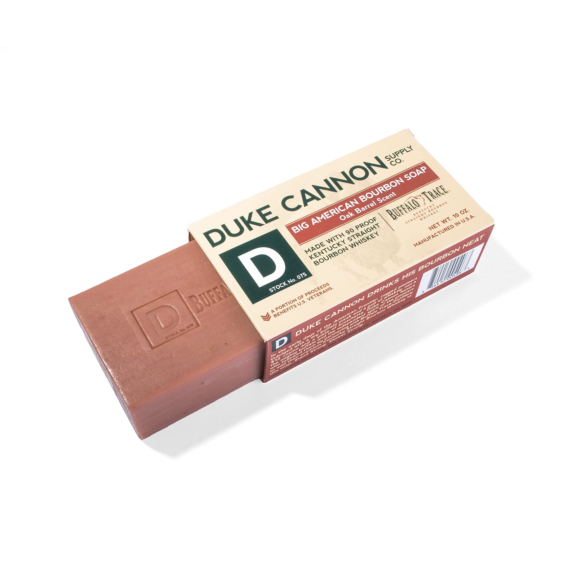 Duke Cannon Supply Co. Big Bourbon Beard Kit for Men - 1.6 oz. Beard Balm & 3 oz. Oil, 10 oz. Bourbon Soap, Premium Grooming Set