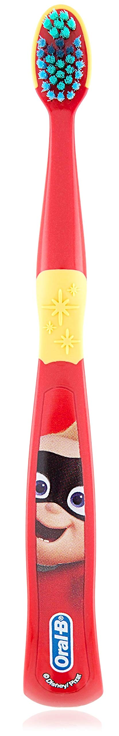Hippie Hype Kids Manual Toothbrush, for Children and Toddlers 3+, Extra Soft Bristles - Pack of 6 (Characters Vary)