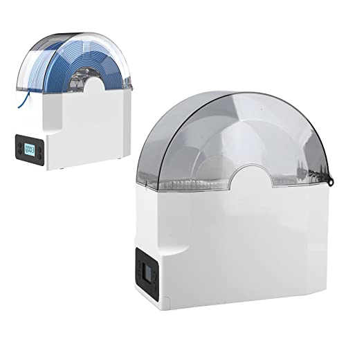 3D Printer Filament Dryer, Wear Resistance Anti Scalding Real Time Monitoring Filament Dryer 100β240V Safe for Consumables(US Plug)
