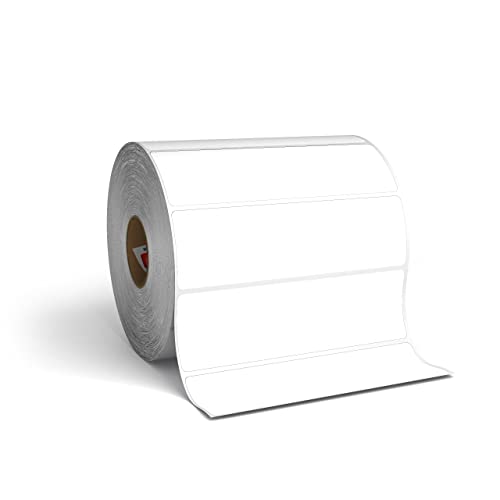 800540-105 Compatible KENCO® Brand 4 inch x 1 inch with perf Direct Thermal Labels to fit Eltron or Zebra Printers. 1 in. Core, 1,310 Labels Per Roll, 12 Rolls Per Case