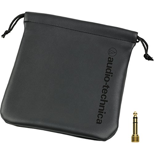 Audio-Technica ATH-M40x Professional Studio Monitor Headphones + Slappa Full Sized HardBody PRO Headphone Case (SL-HP-07)