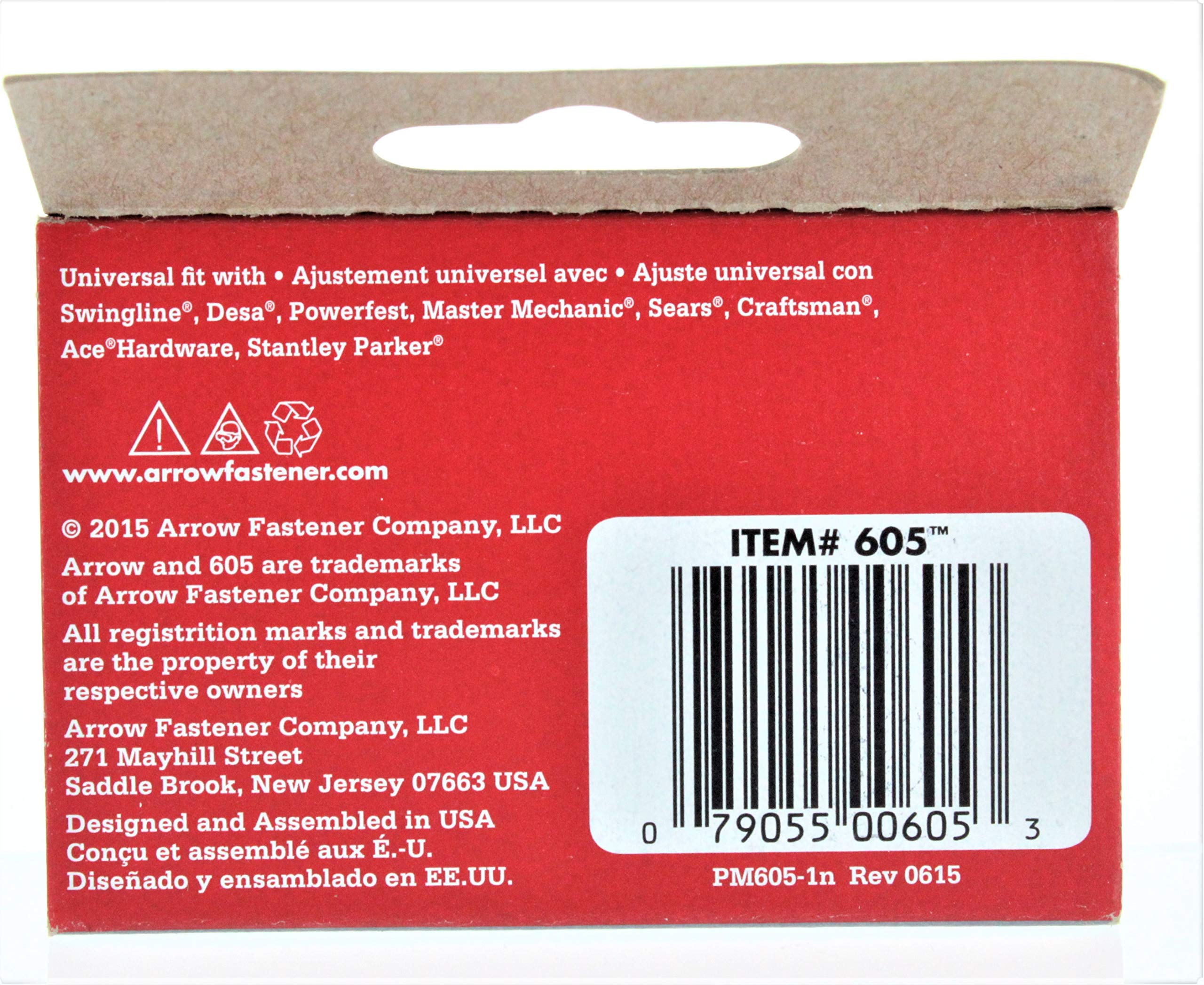 Arrow Fastener 60530 5/16" Wide Crown Heavy Duty Staples