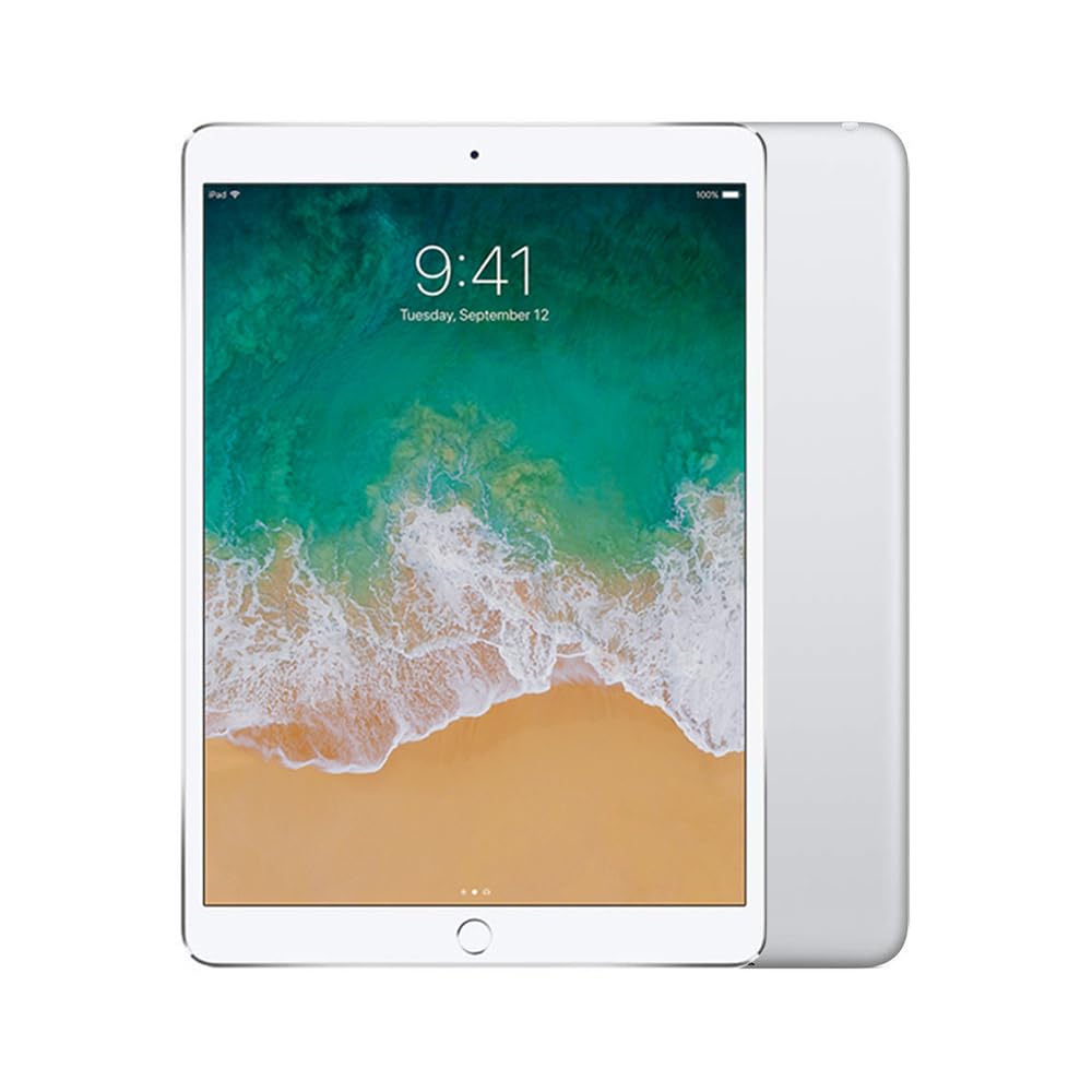 2017 Apple iPad Pro (10.5-inch with Wi-Fi + Cellular, 512 GB) -Silver (Renewed)