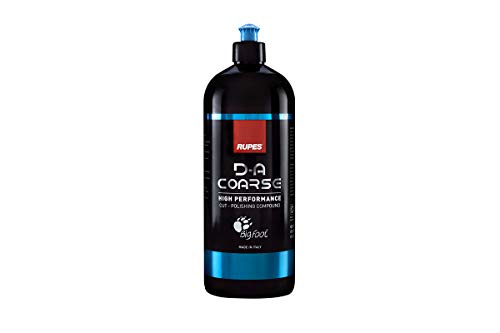 RUPES New D-A Coarse Compound - HIGH-Performance POLISHING Compound - 1liter Free Microfiber Towels by bbnmore