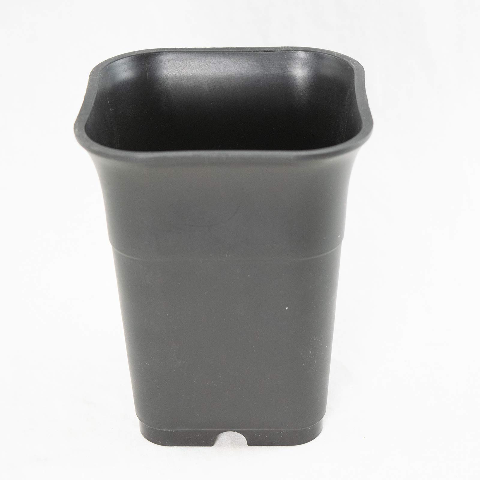 3 Square Plastic Cascade Bonsai Pot, Succulent & Orchid Planter - 4"x 4"x 5.5"