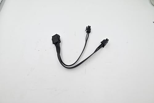 COMeap 8 Pin to 4 Pin CPU Power Adapter, CPU 8 Pin Female to CPU 8 Pin ATX 4 Pin Male Converter Extension Cable for Motherboard 9.5-inch(24cm)