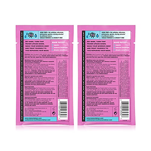 MANE CLUB Cry Baby Deep Conditioner, cruelty free, vegan, no sulfates or parabens β Pack of 2