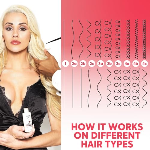 Brazilian Keratin Smoothing Blowout System for Dry, Damaged Hair - Formaldehyde-Free Three-Step Protein Treatment (Shampoo, Conditioner, 2.02 Fl Oz Each)