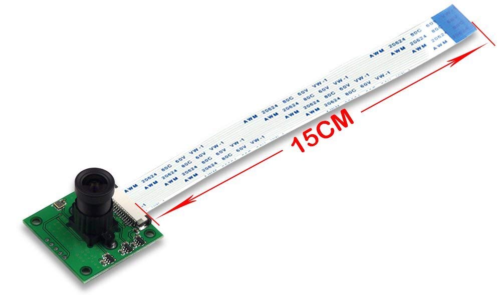 Arducam Lens Board OV5647 Sensor for Raspberry Pi Camera, Adjustable and Interchangeable Lens M12 Module, Focus and Angle Enhancement for Raspberry Pi 5/4/3/3 B+