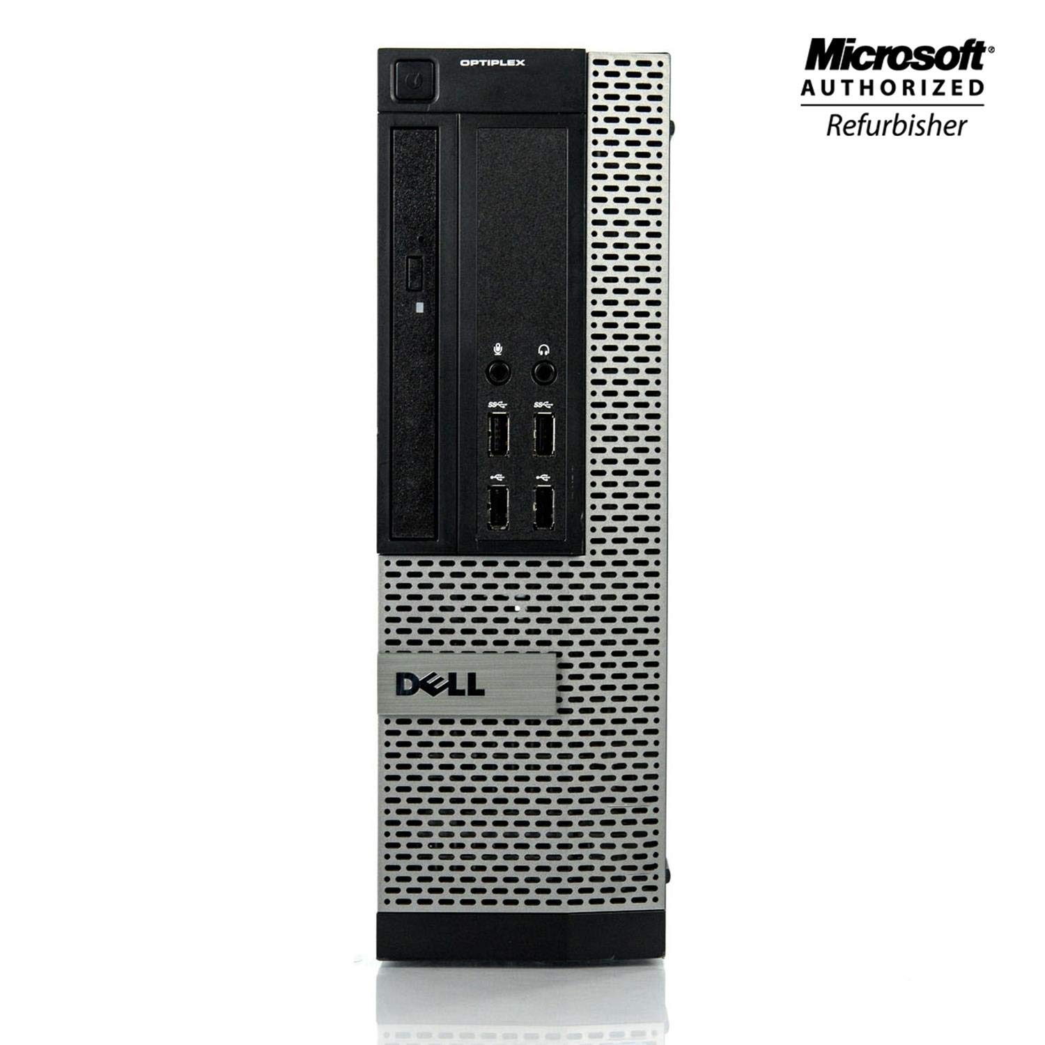 Dell Optiplex 7020 SFF Business Desktop PC - Intel Core i7 4th Gen 3.4 GHz, 16GB RAM, 512GB SSD, DVD-ROM Drive, Keyboard, Mouse, WiFi, Windows 10 Professional(Renewed)