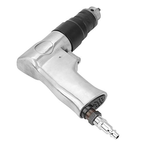 3/8" Air Pneumatic Drill, Air Drill 1700rpm High speed Reversible Rotation Drill Tool for Hole Drilling Used for Furniture, Machine Production